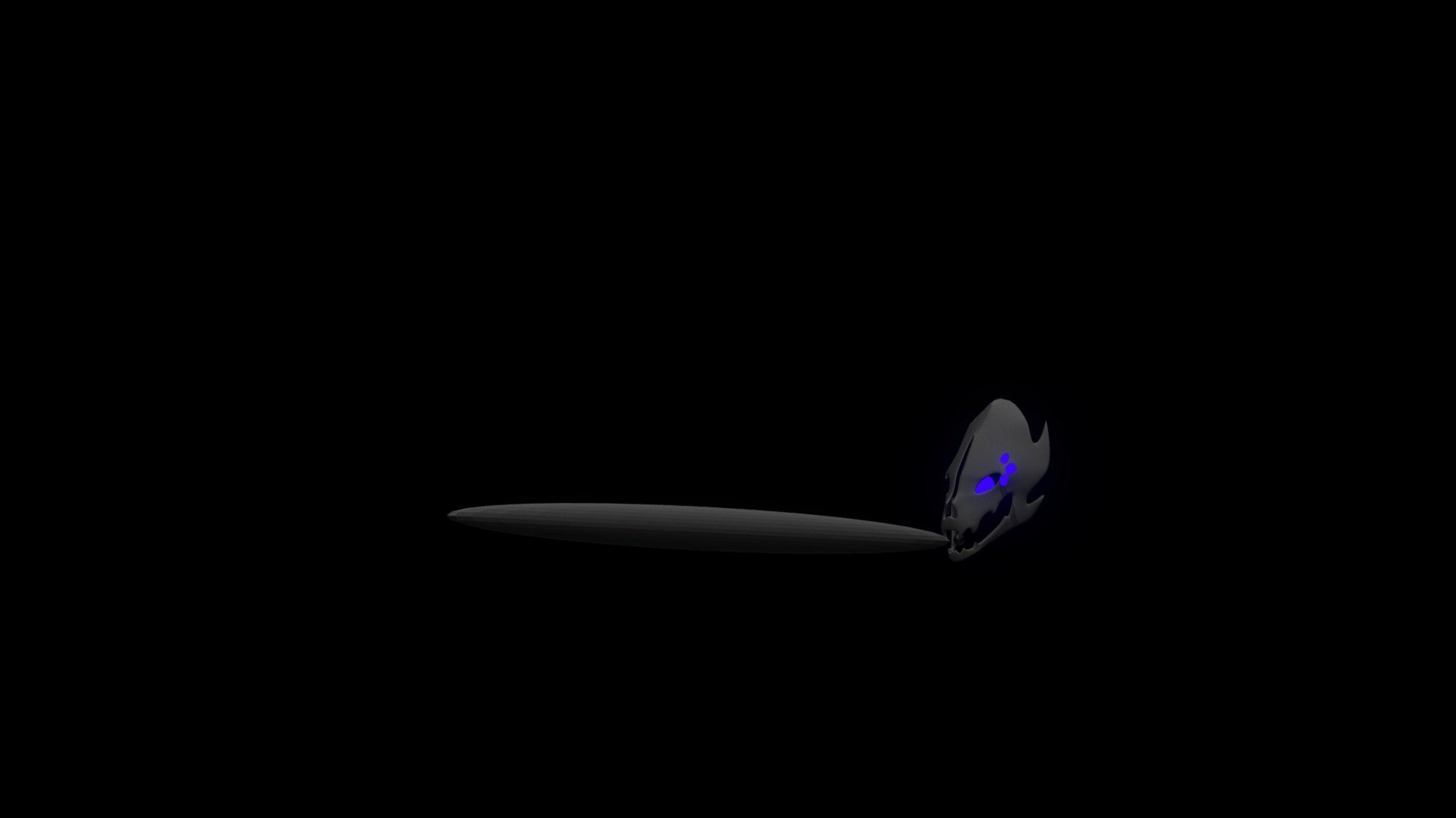 Glow Gaster Blaster - Download Free 3D model by realmini [266edab ...