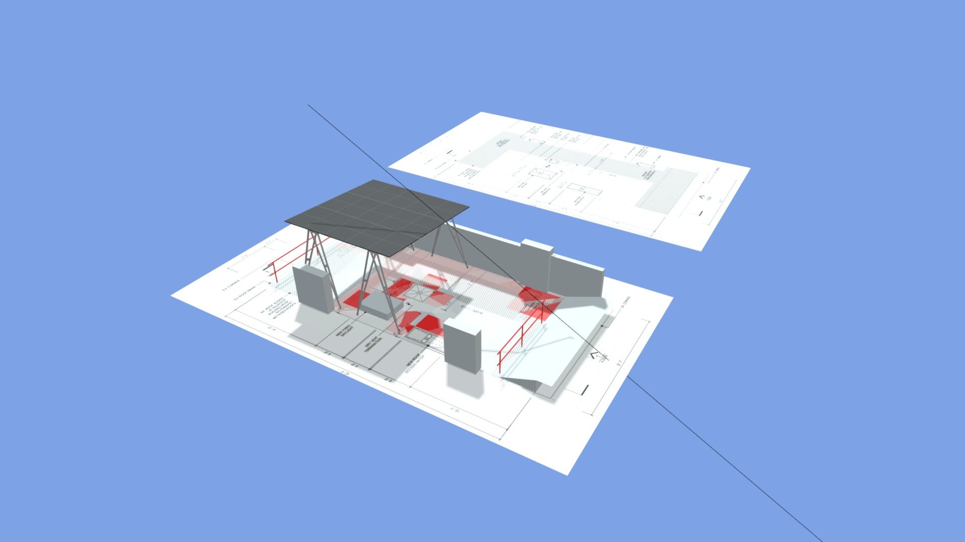 17 Arlington Pl 15 Mod Arch Canopy - 3D model by brooklynsolarworks ...