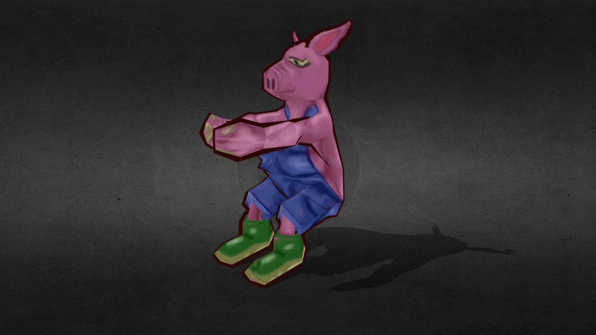 Stop Motion Pig Driver [GMTK 2021] - Download Free 3D model by Jorma ...