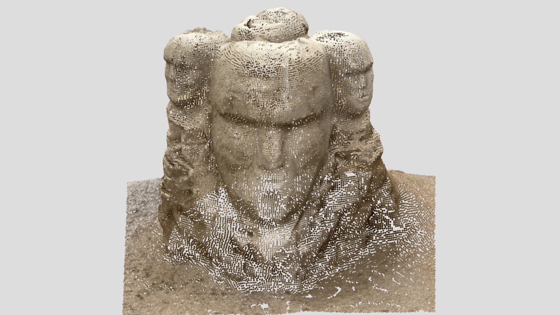 Faces - Sand Sculpture - 3D model by Ryosuke Arakawa (@ryoarkw ...