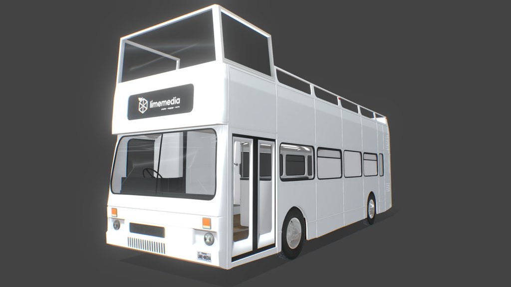 City Sightseeing bus - A 3D model collection by camer - Sketchfab