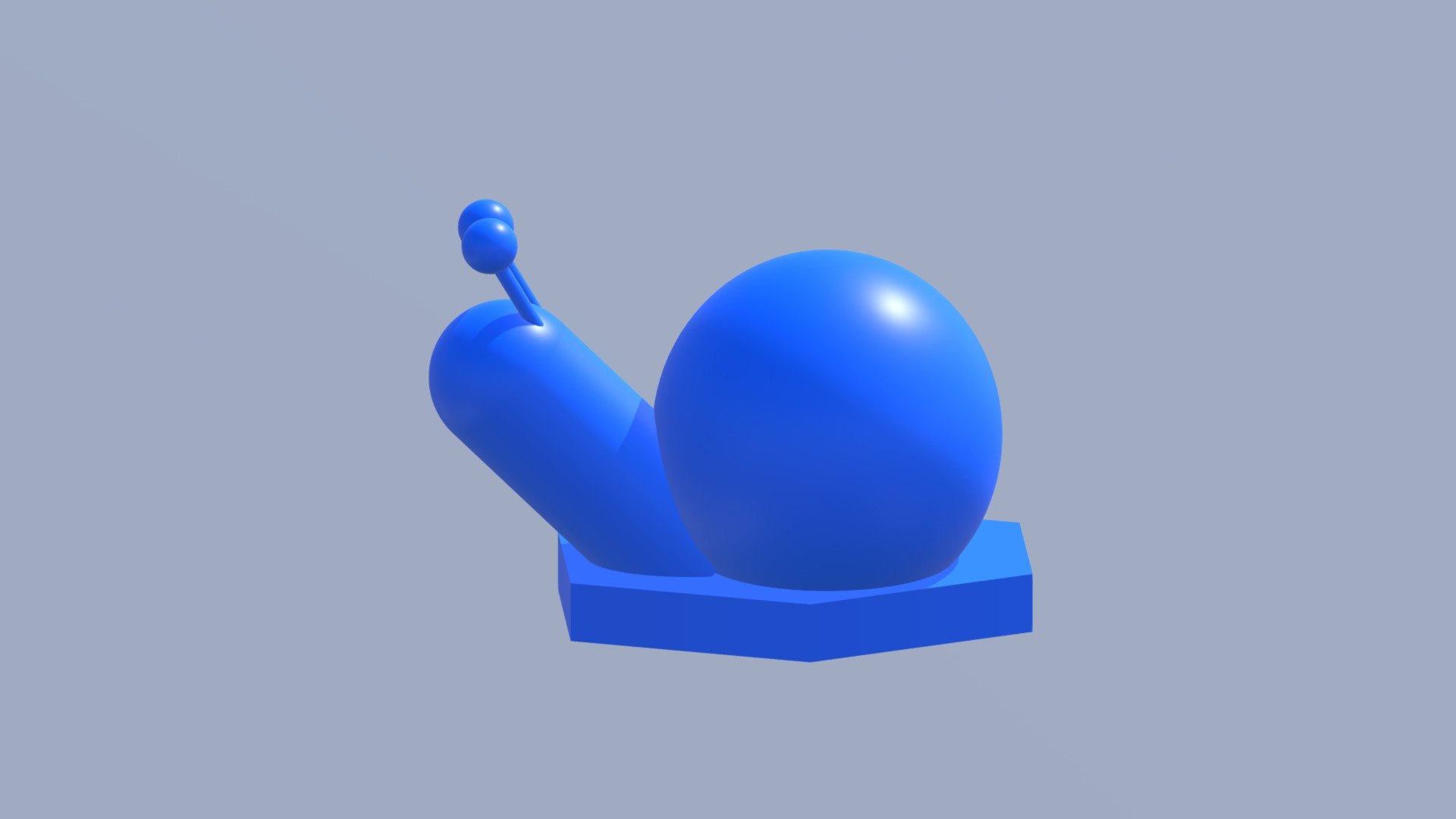 Blue Snail - 3D model by ethanthelandlord92 [267355e] - Sketchfab