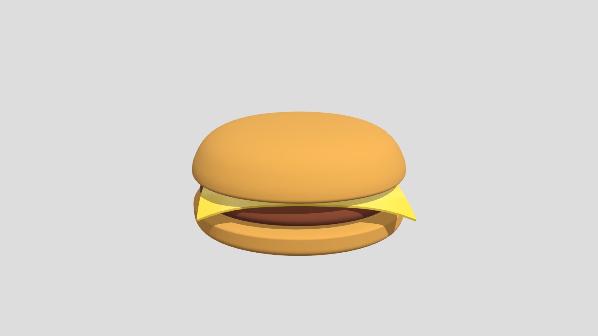 Cheeseburger - Download Free 3D model by Michael (@michaelkolesidis ...
