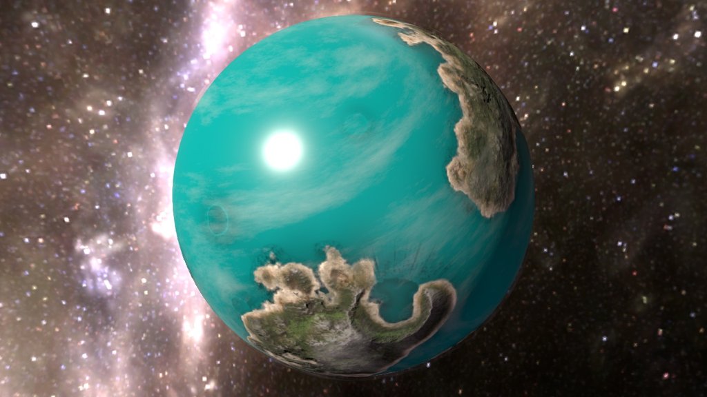 Planet pack 2 sample - 3D model by Ignishot [267425c] - Sketchfab