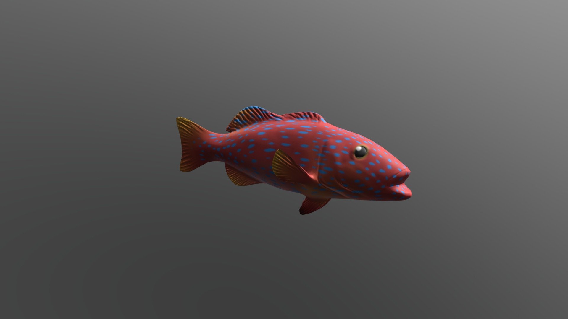 Coral Trout - 3D model by Total Ocean Interactive ...