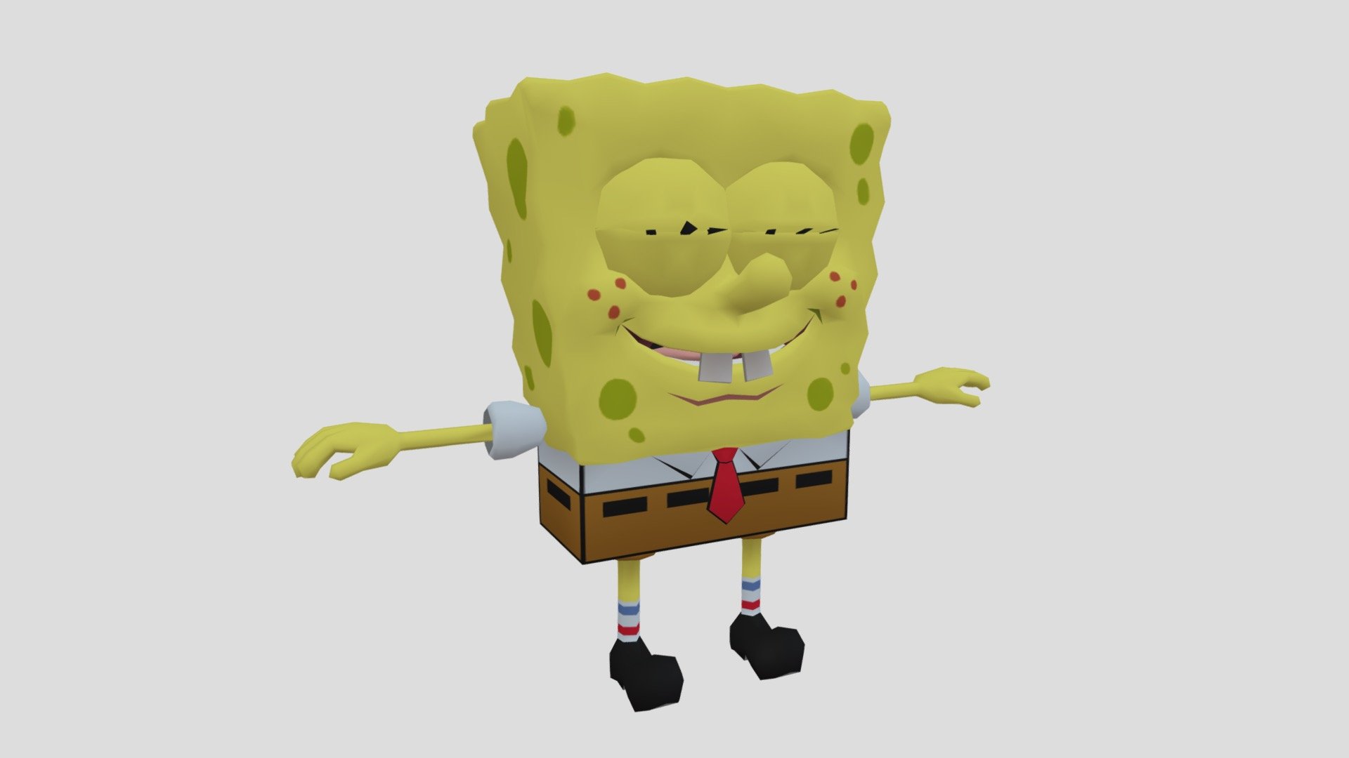Wii CFTKK - SpongeBob - Download Free 3D model by SMF Features ...
