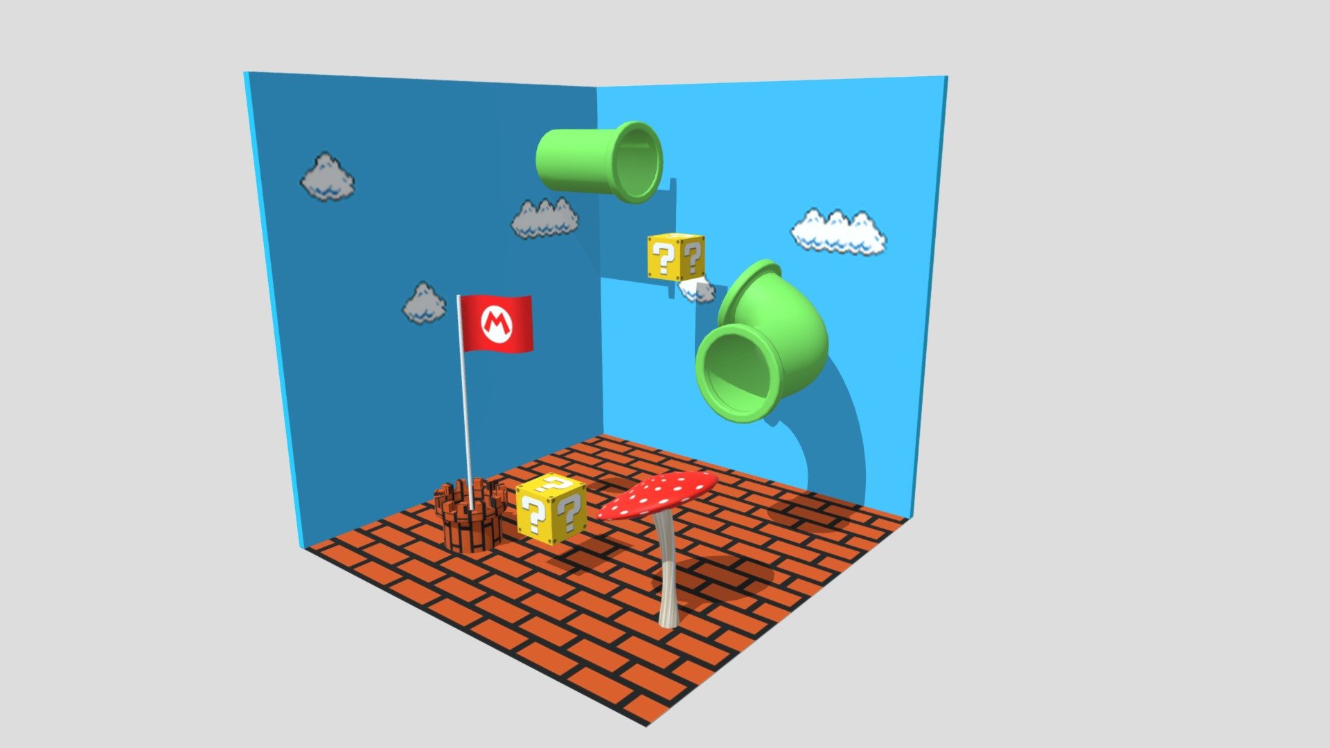 Super Mario Marble Course - Download Free 3D model by jeppert [26753d6 ...