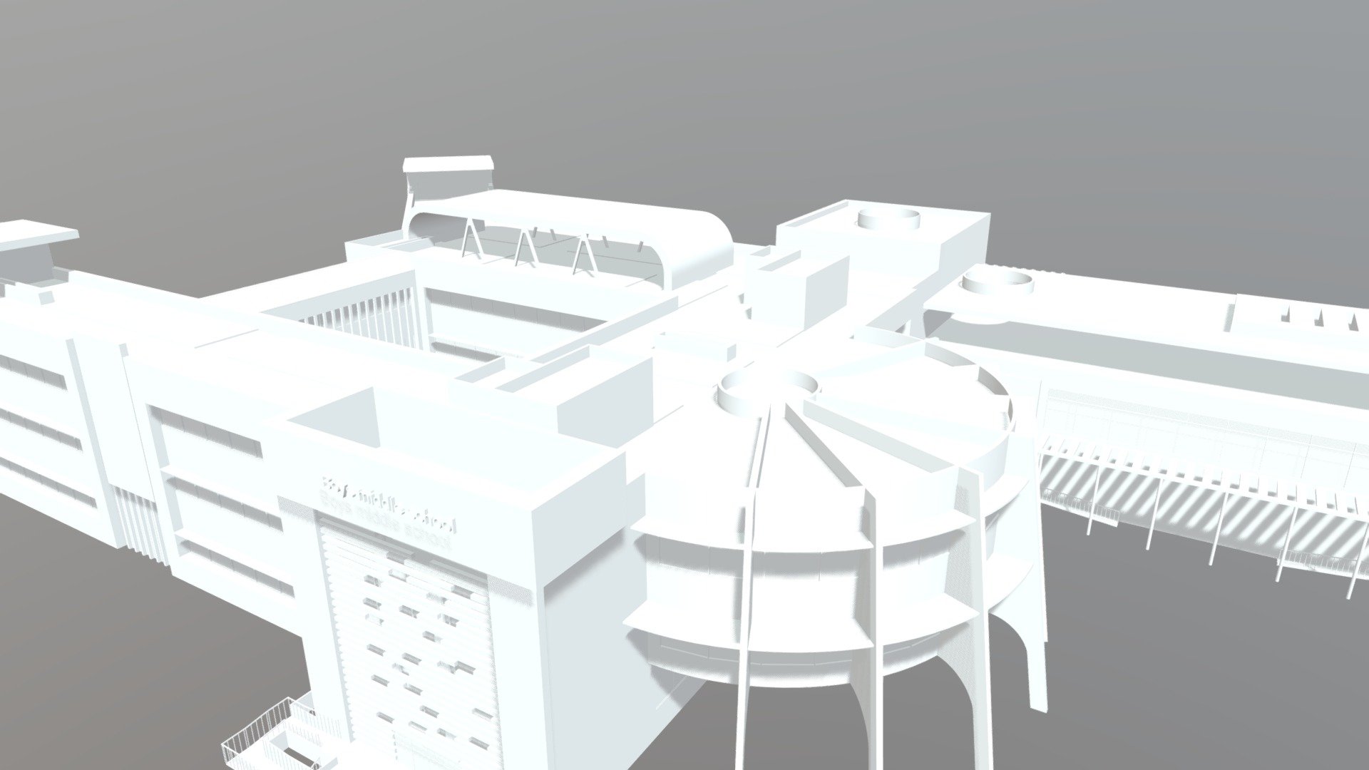 Middle school block16768 - Download Free 3D model by abdullah16768 ...