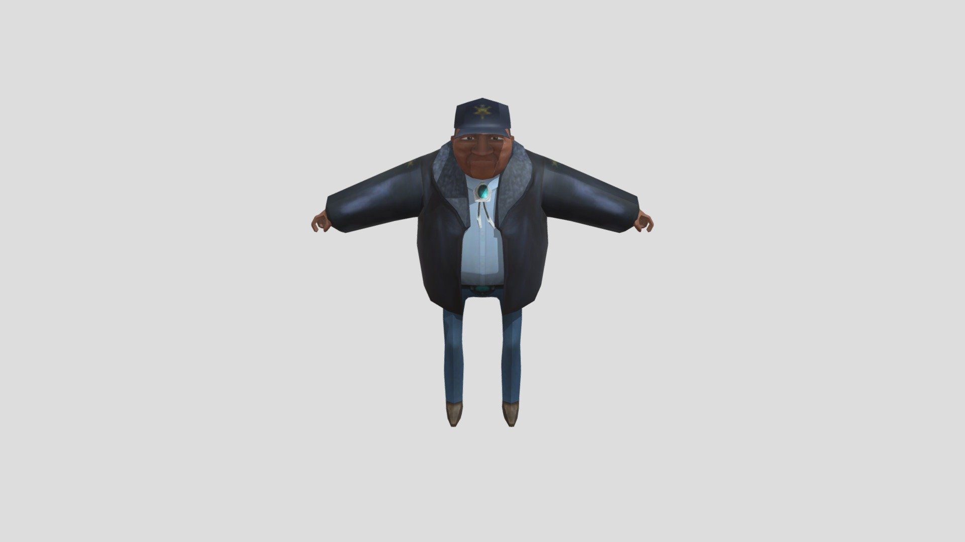 PC Computer - Open Season - Sheriff Gordy - Download Free 3D model by ...