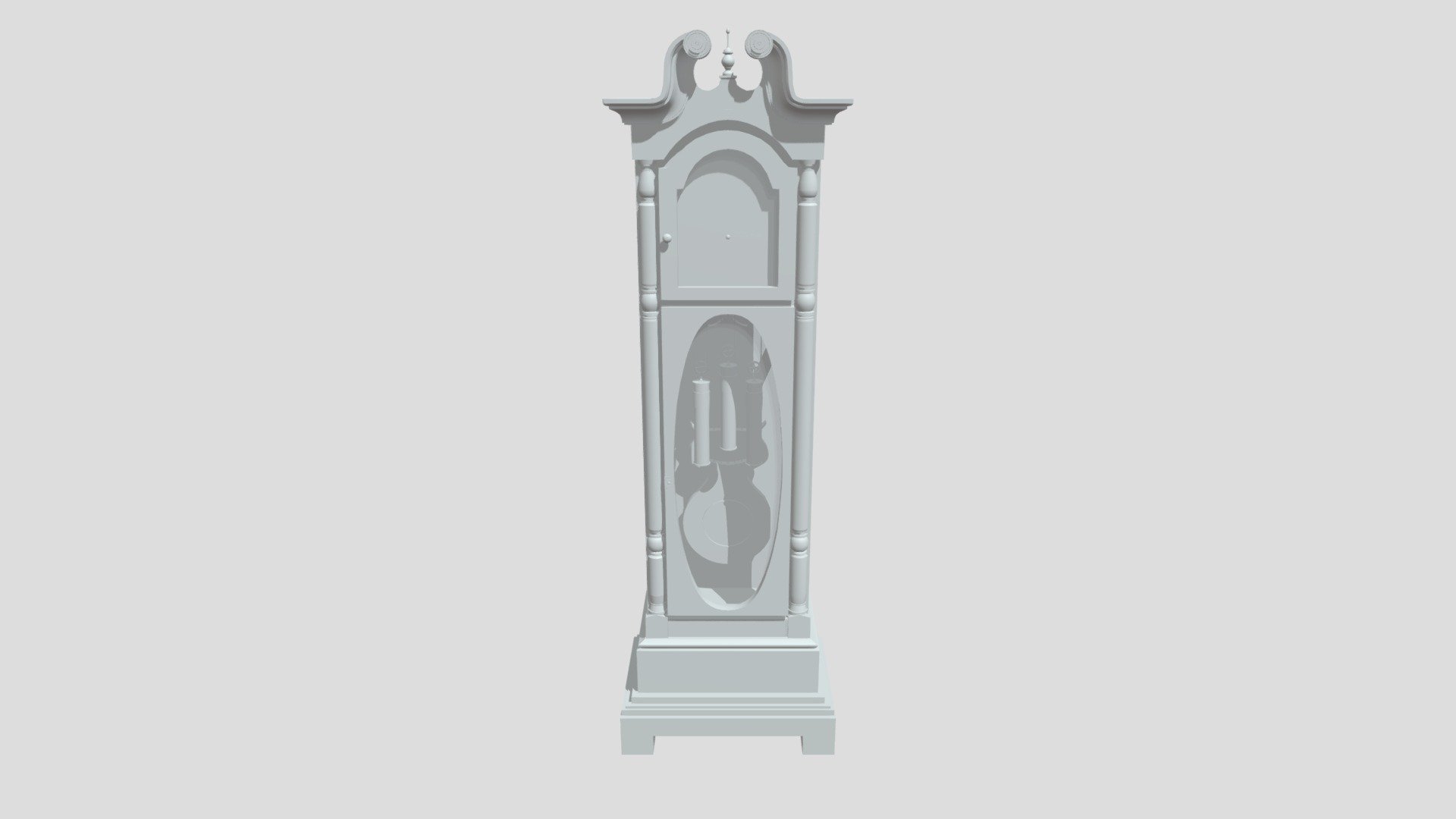 Grandfather Clock - 3D model by Emily5849 [2679a6a] - Sketchfab