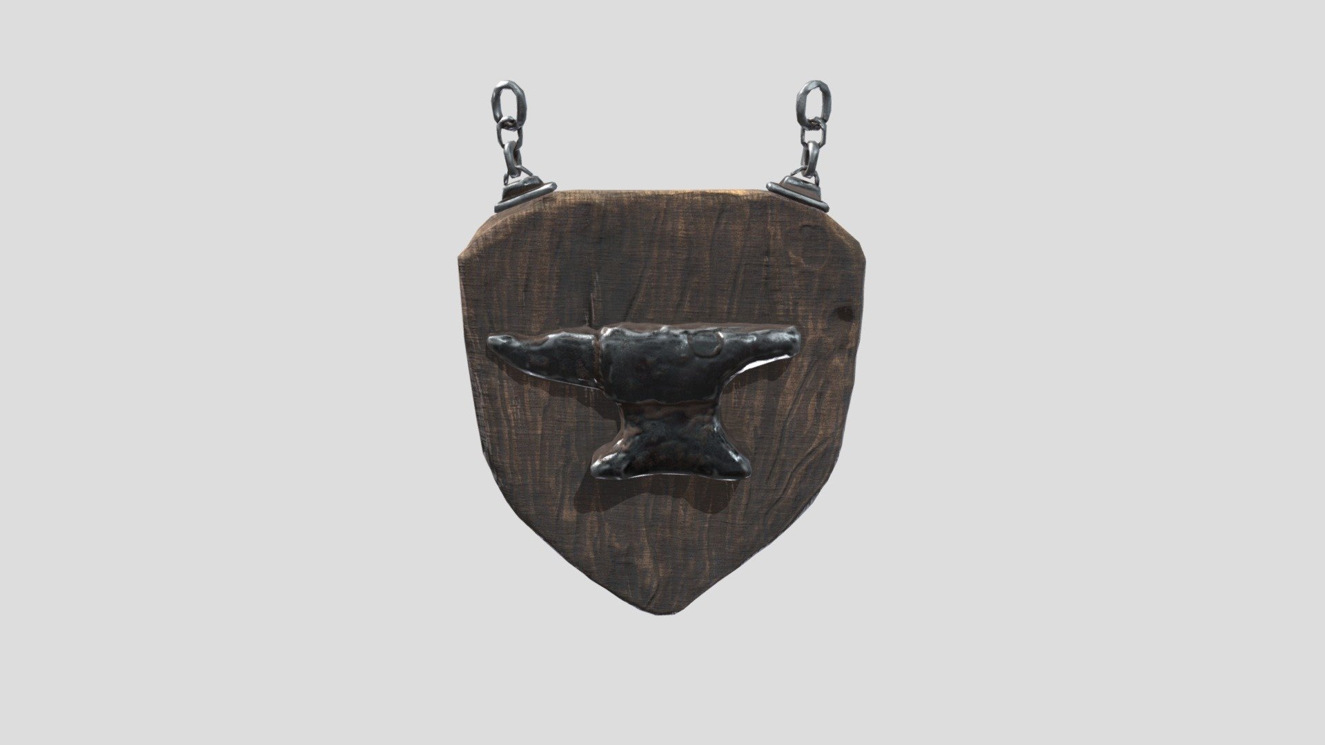 LP_Blacksmith Sign - 3D model by dodd.brennan [267abe6] - Sketchfab