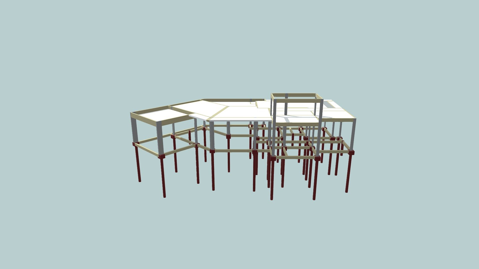 3D Estrutura Ruth - 3D model by WE Engenharia (@weengenharia) [267adce ...