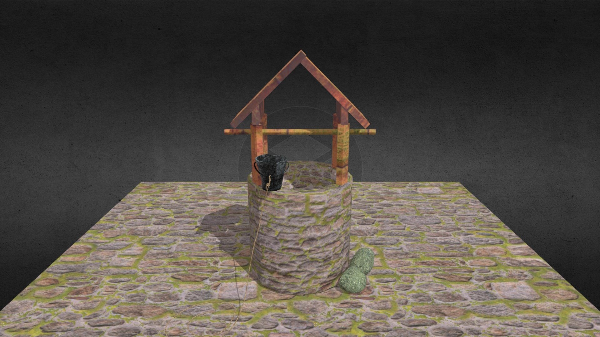 Water well, Pozo - Download Free 3D model by Hector Pulido (@hemipulga ...