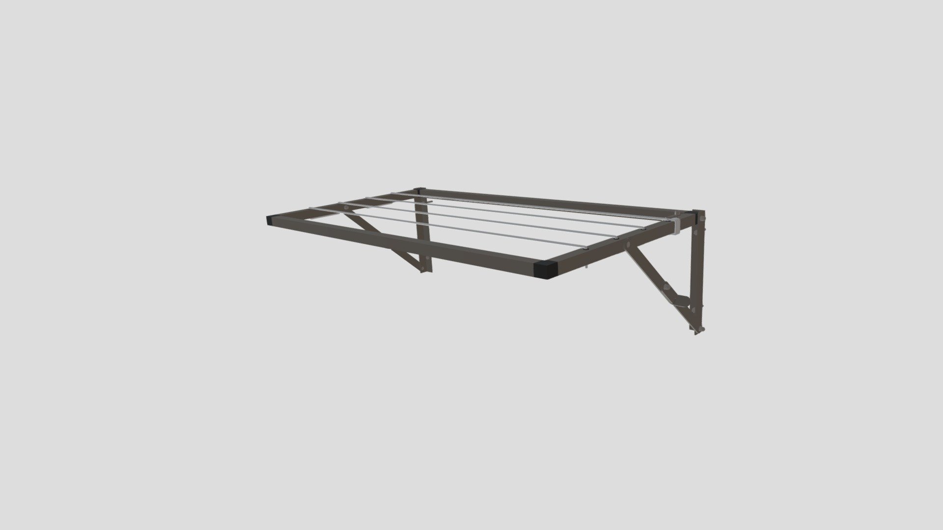 Fold Away Washing Line - 3D model by bryden.armstrong [267c1ab] - Sketchfab