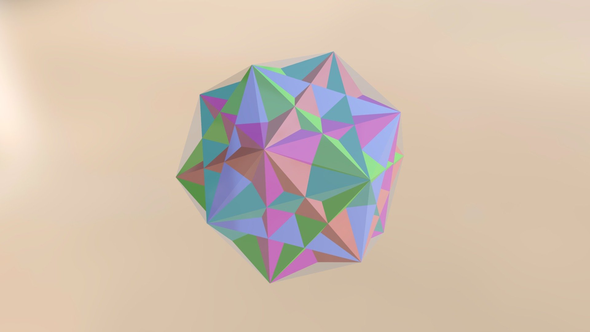 5 Cubes Inside Dodecahedron - Download Free 3D model by ayvlasov ...
