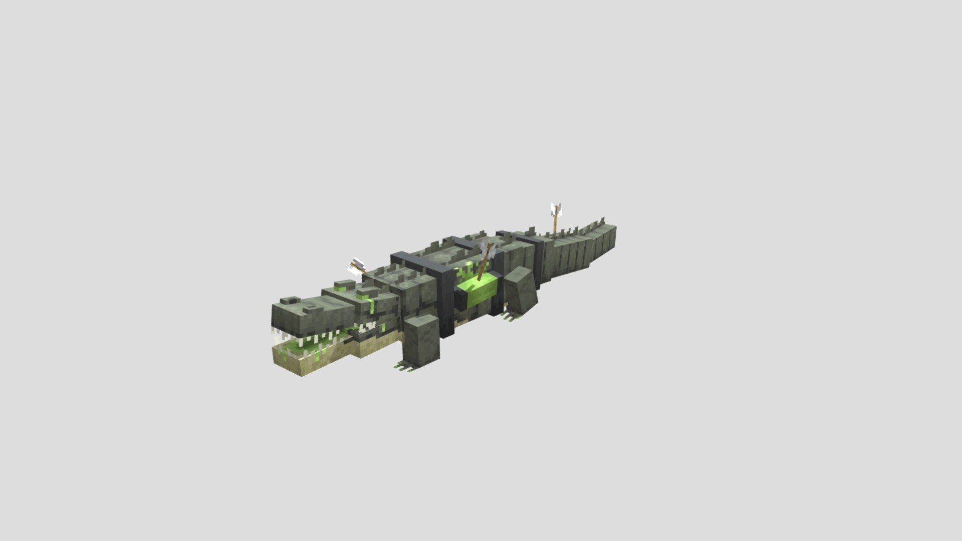 Toxic Crocodile - 3D model by jasonripley1 [267db28] - Sketchfab
