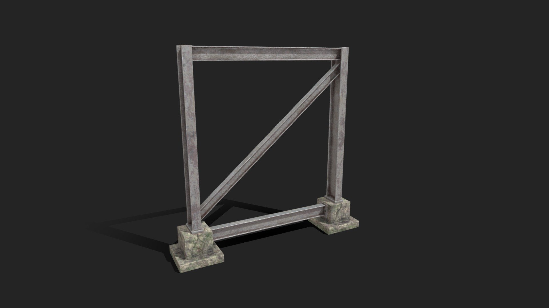 cstr_Steel_beam_set_variations_02_Lod_03 - 3D model by cdesignindia ...
