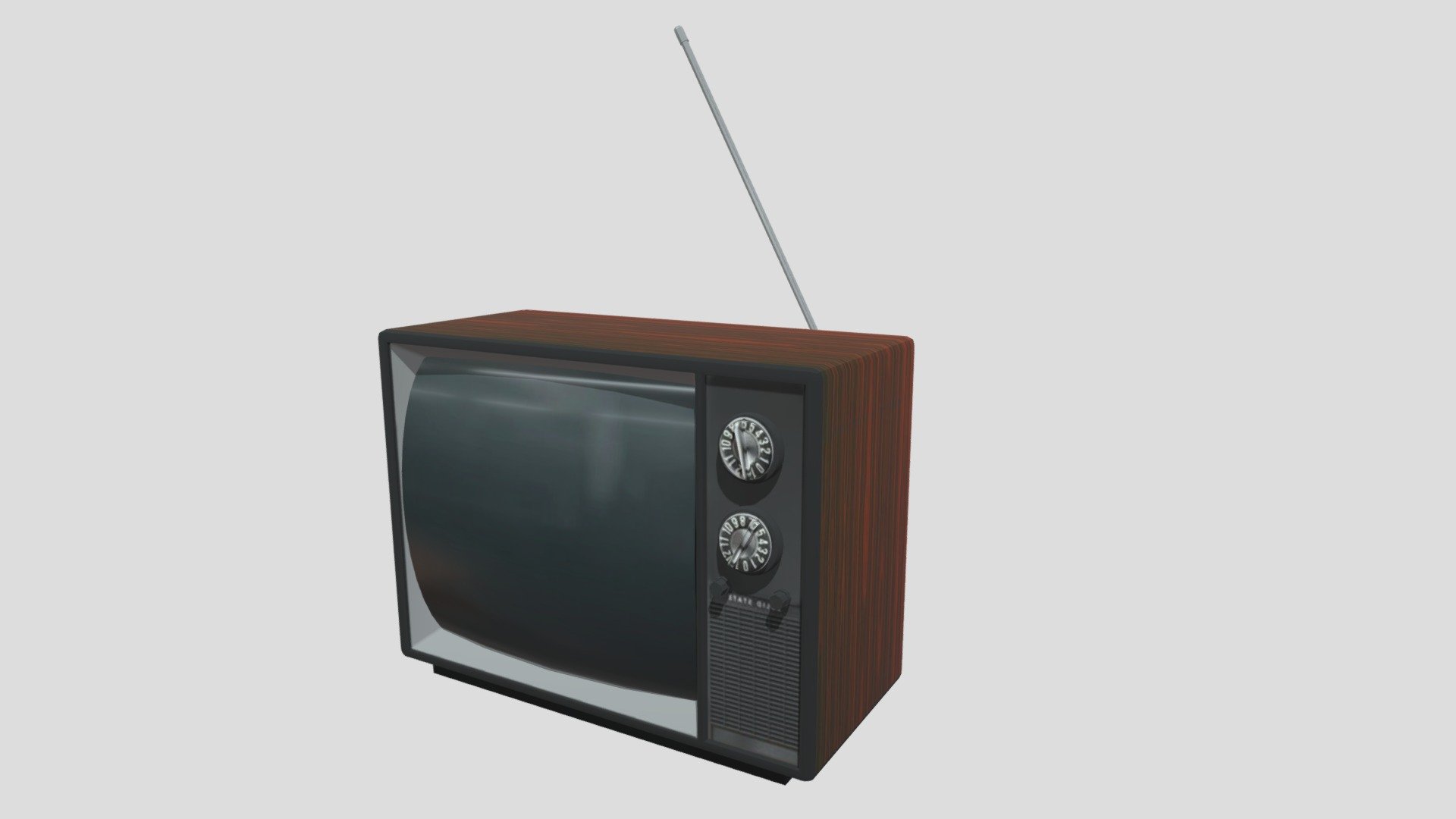 Tv Vintage - 3D model by pinhead19920604 [2680d57] - Sketchfab