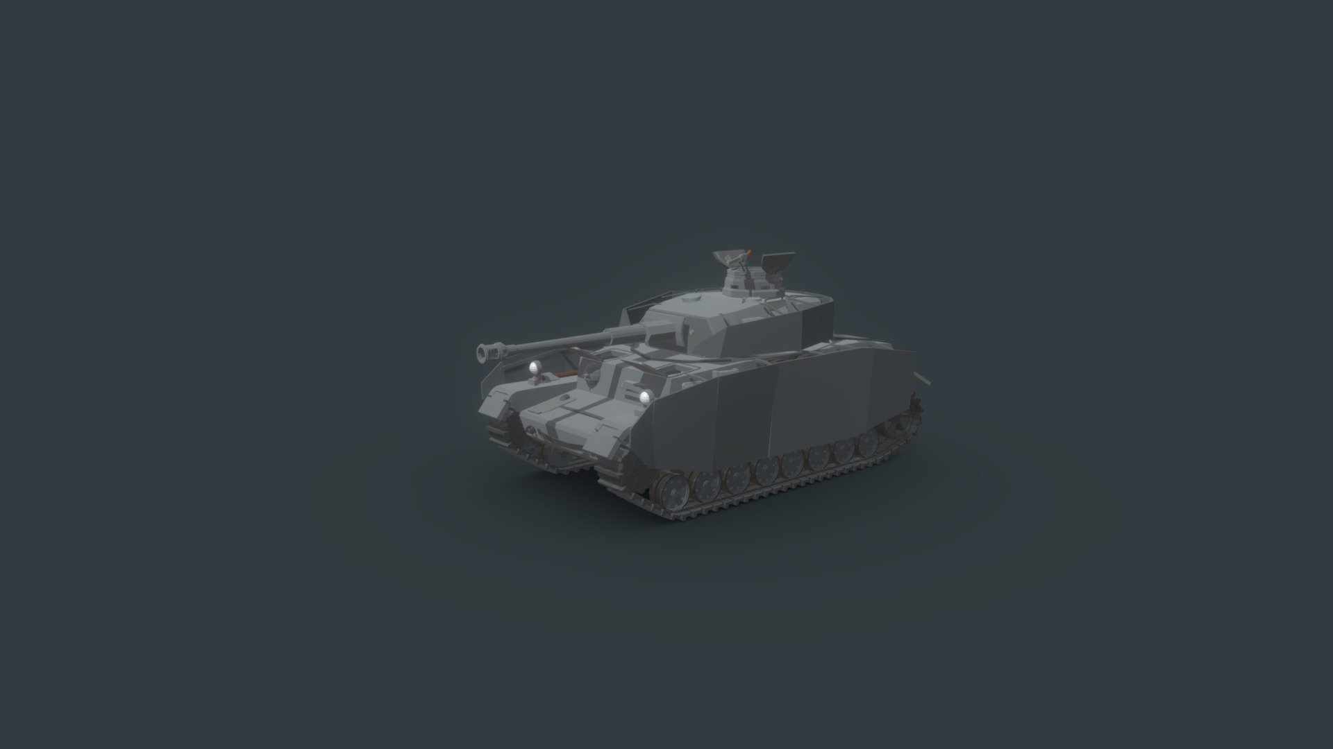 WW2 Pz 4 H tank / Interior - 3D model by Sellpet [268167f] - Sketchfab