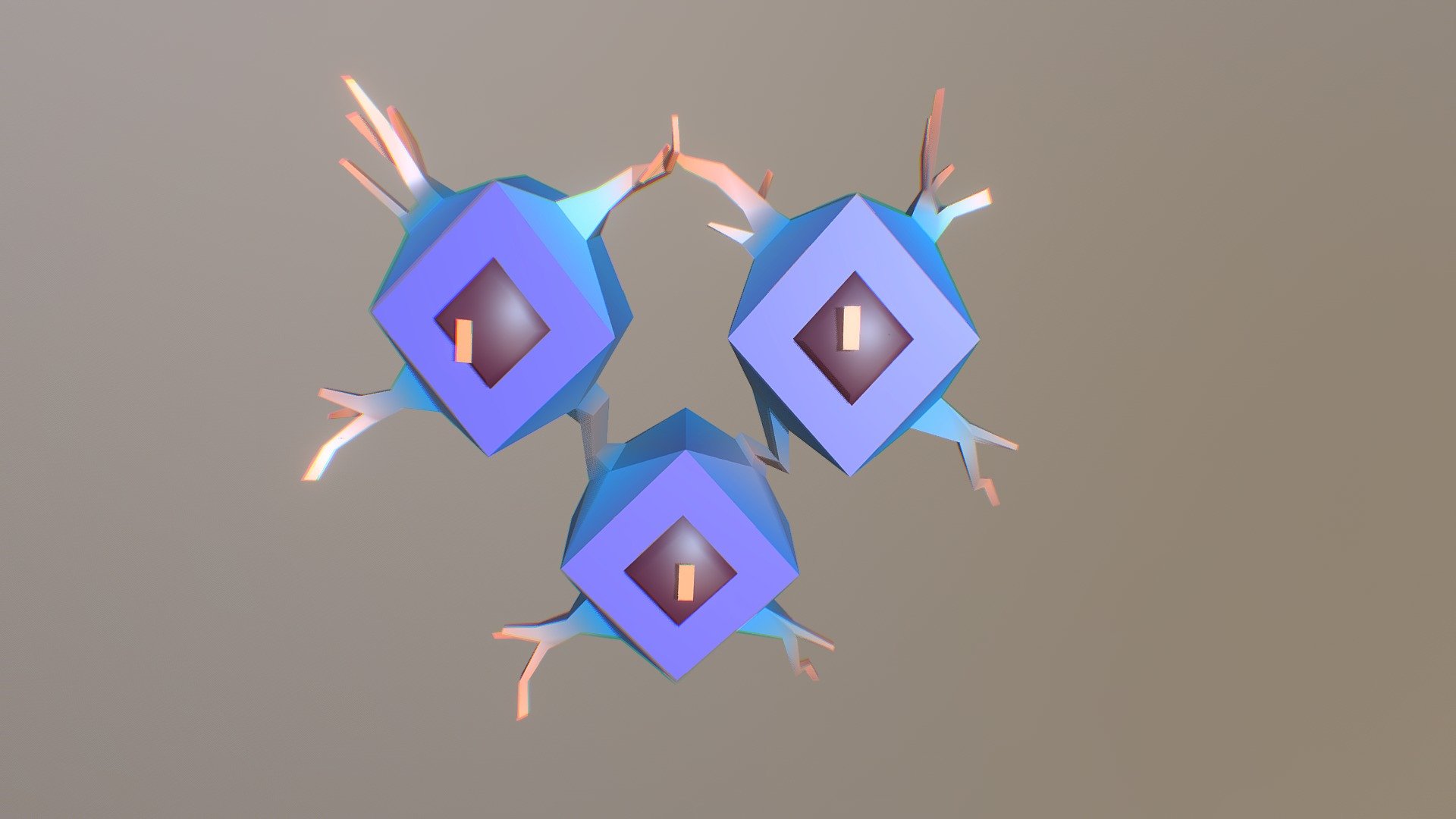 Neural Cluster@idle - 3D model by franikotian [2681ce5] - Sketchfab