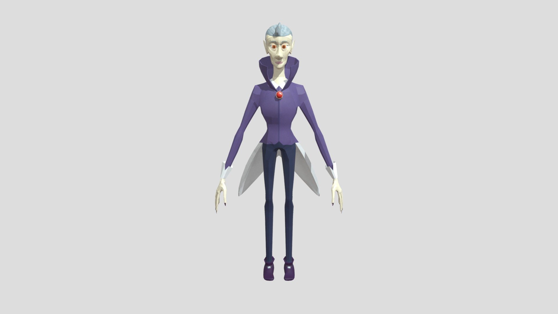 Vampire Character Model - 3D model by trionamccarthy01 [2682445 ...