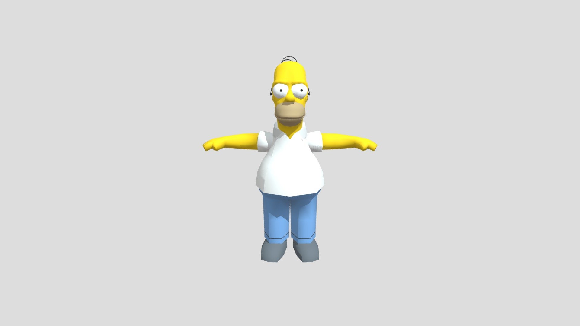 Homer Simpson - Download Free 3D model by thirsty-rundown3YTTTV ...