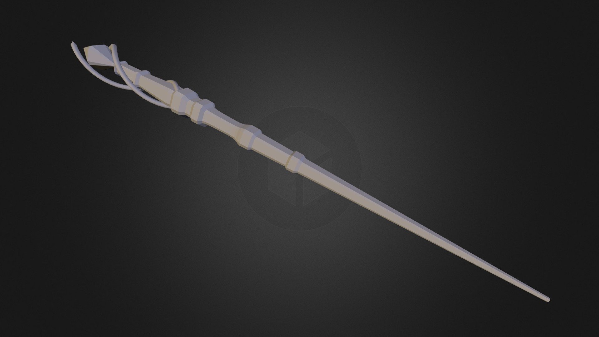 Wizard Staff - Download Free 3D model by James St Paul (@jamesstpaul ...