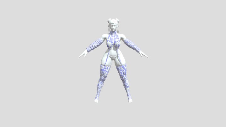 Chun-li 3D models - Sketchfab