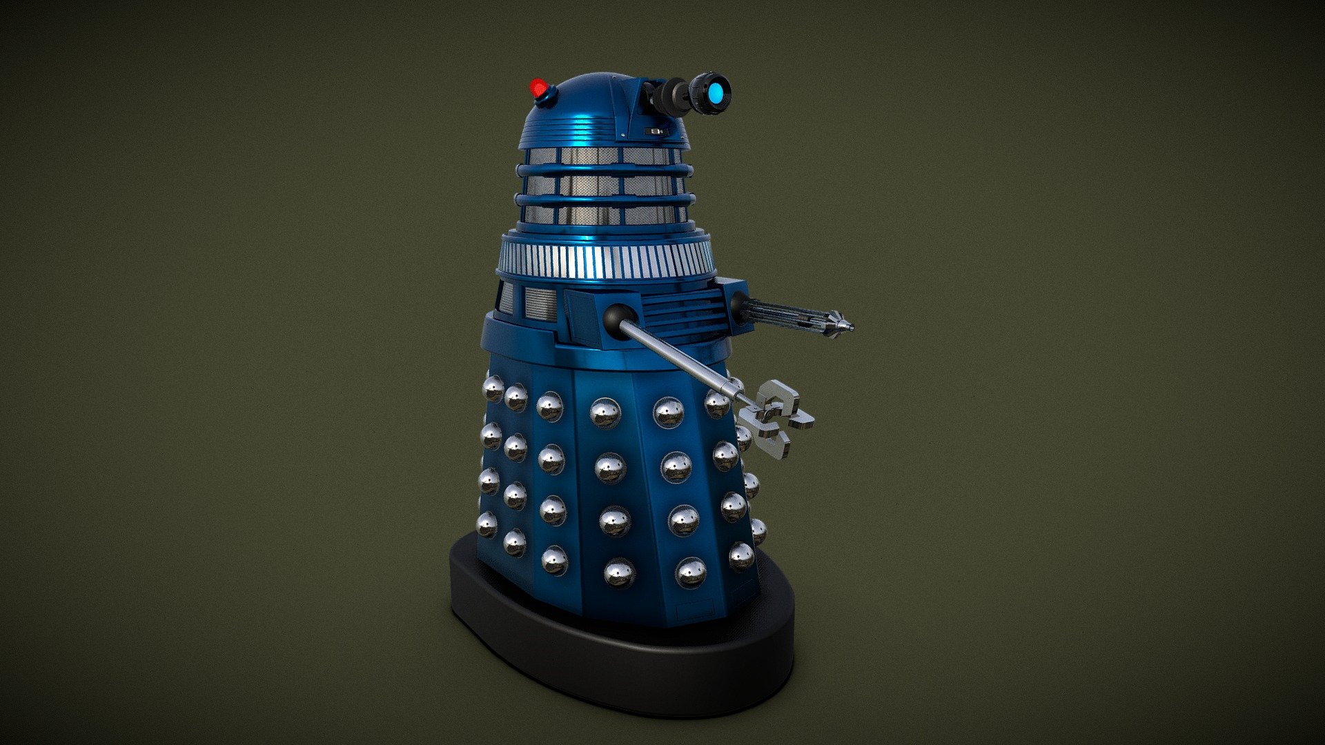 My Dalek Design - Download Free 3D model by timblewee [2684a32] - Sketchfab