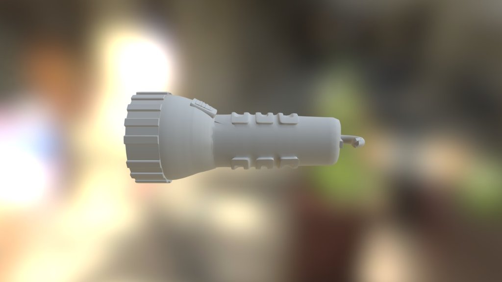 Medium Prop Flashlight - 3D model by kayla.n.harding [2685040] - Sketchfab