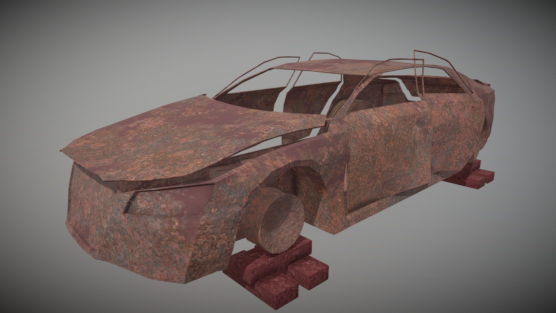 Damaged Car - Buy Royalty Free 3D model by MJ Studio (@milanjoshi ...