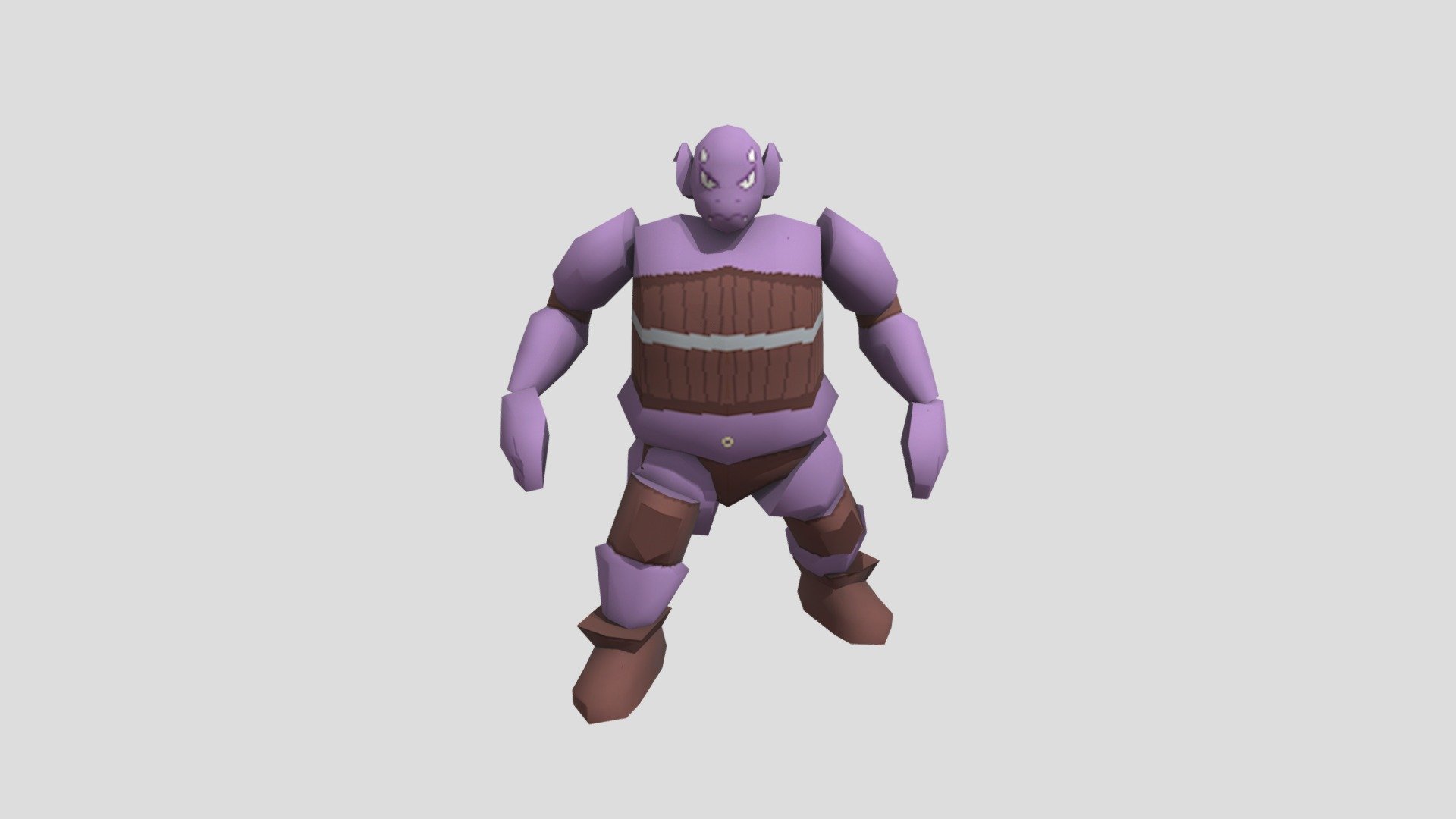 Low Poly Orc - Download Free 3D model by toricollins [2687107] - Sketchfab
