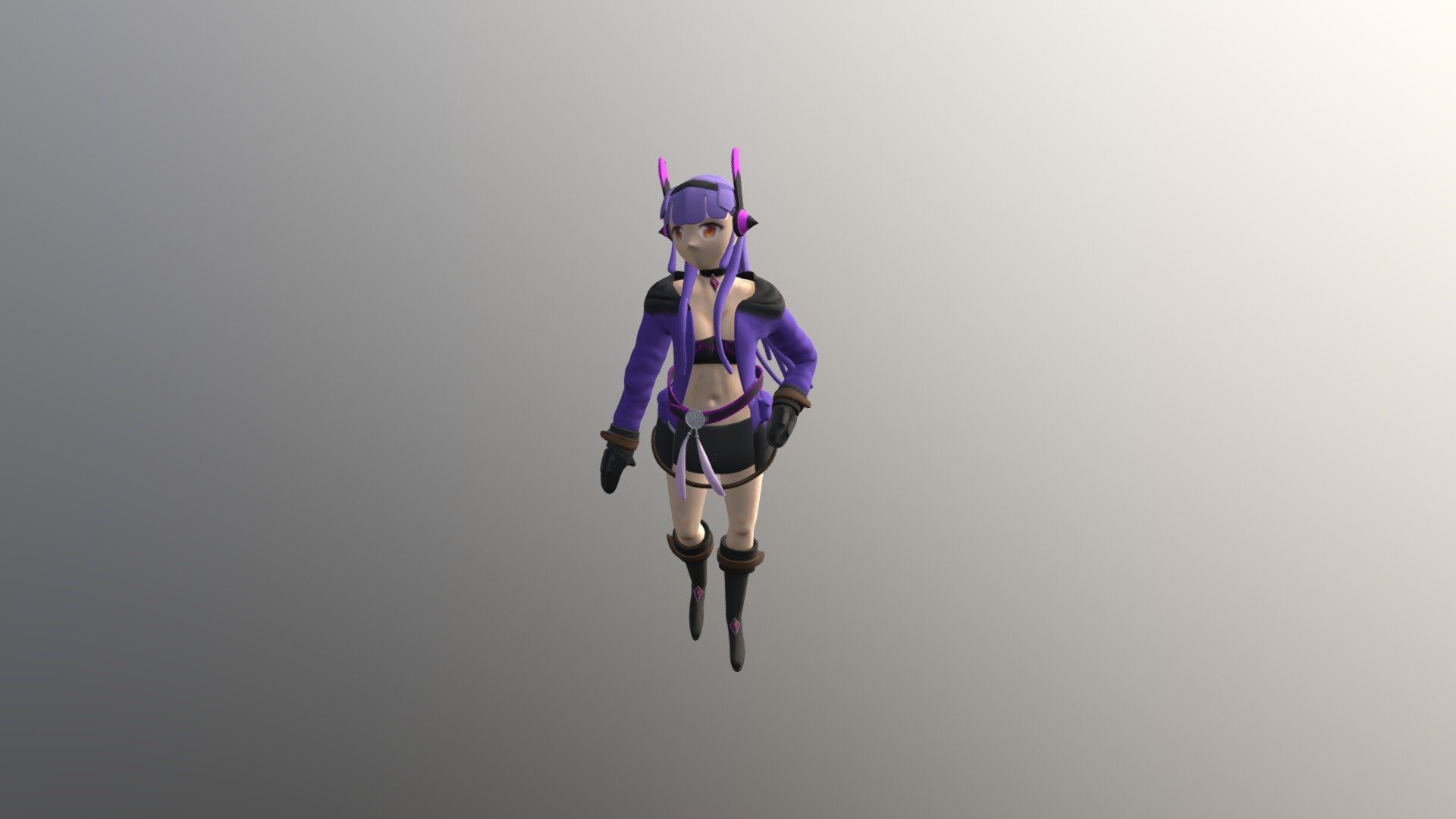 Challenger Dominiel Pose 1 - 3D model by axiermopc [26872d0] - Sketchfab
