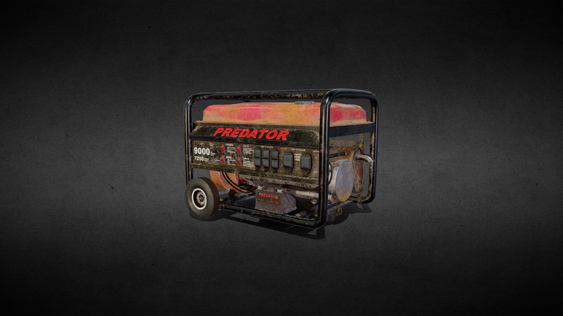 Predator 9000 watt Generator - Download Free 3D model by Mark Rose ...