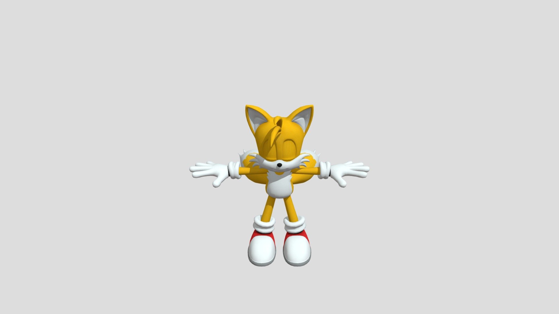 Miles Tails Prower - 3D model by anderlenolan [2687f92] - Sketchfab