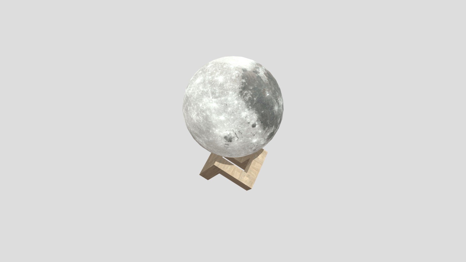 Moon - 3D model by shuhannn [2688fbc] - Sketchfab