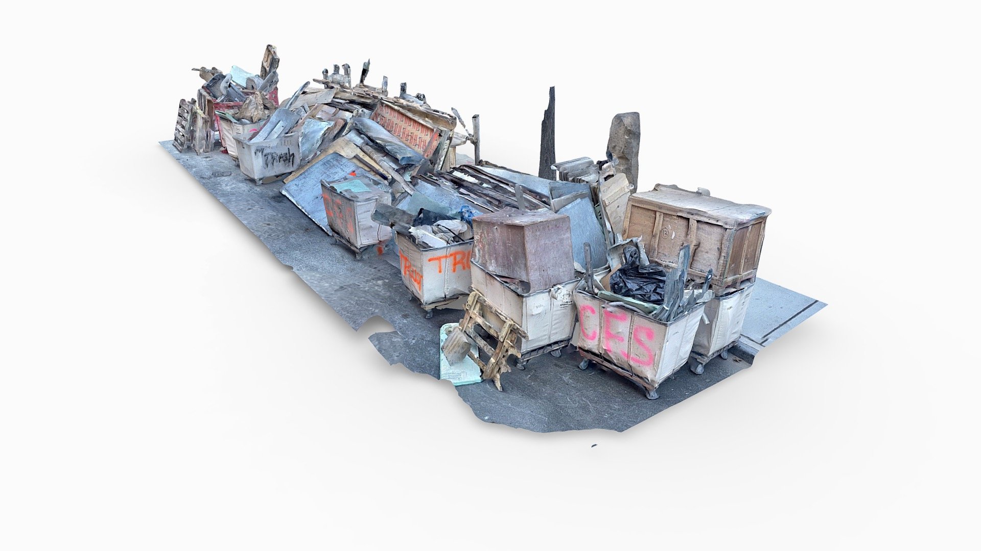 Construction Refuse - 3D model by Stuart Rosenberg (@s2rosenberg ...