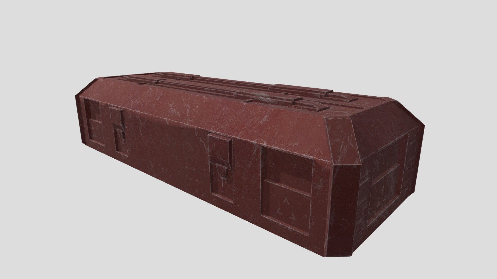 SciFi Coffin - 3D model by jacobstoneandlight [268adf1] - Sketchfab