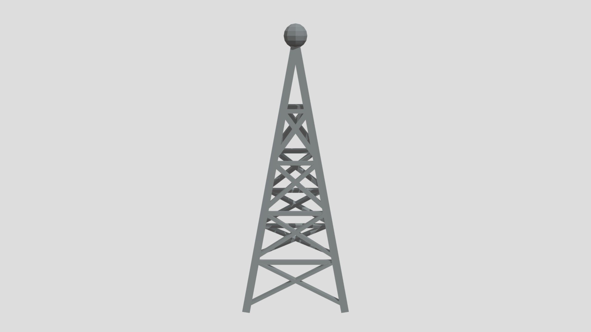 Radio tower from Poly by Google - Download Free 3D model by IronEqual ...