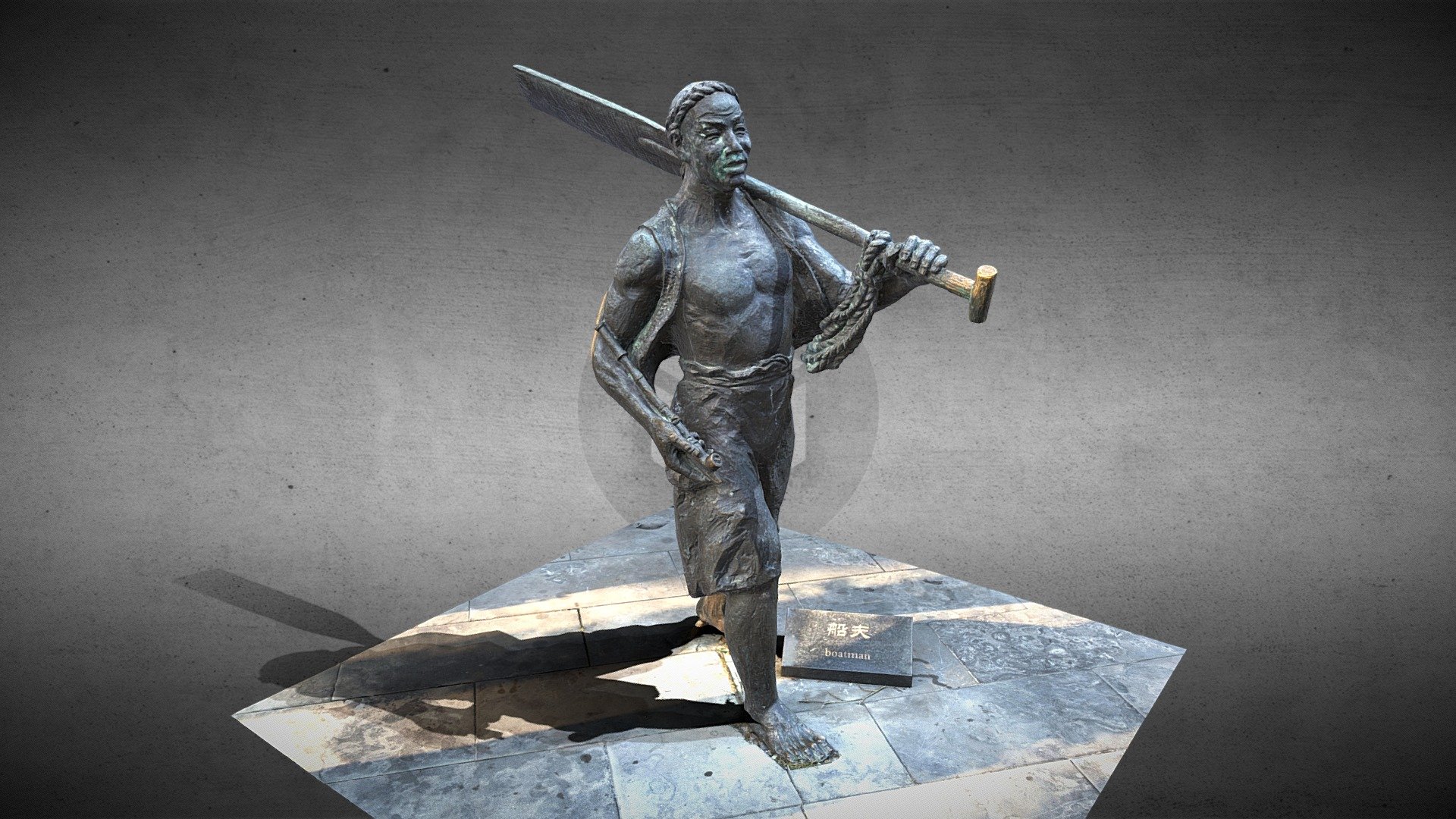 Sculptures on Xijindu Ancient - Buy Royalty Free 3D model by Tigershill ...