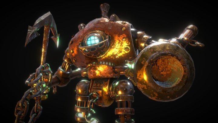 Steampunk-character 3D models - Sketchfab