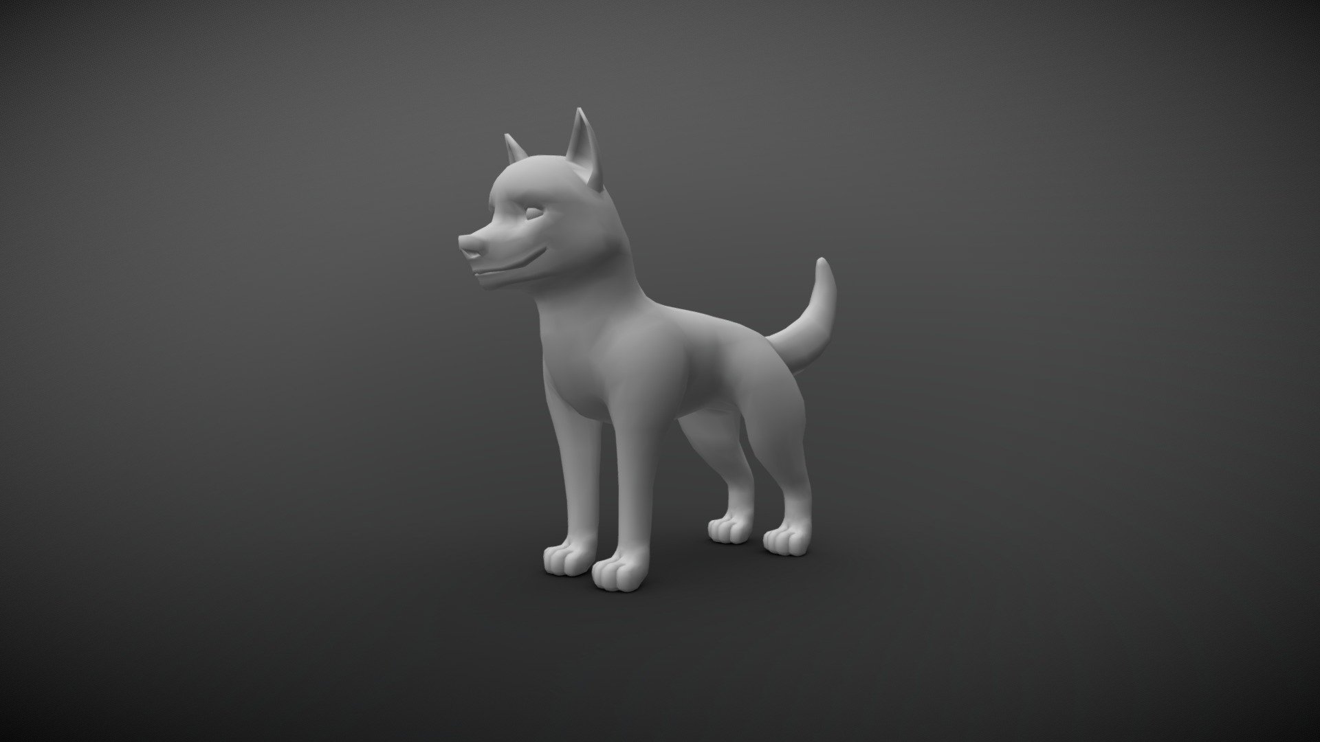 Puppy - 3D model by cgAlias [268d481] - Sketchfab