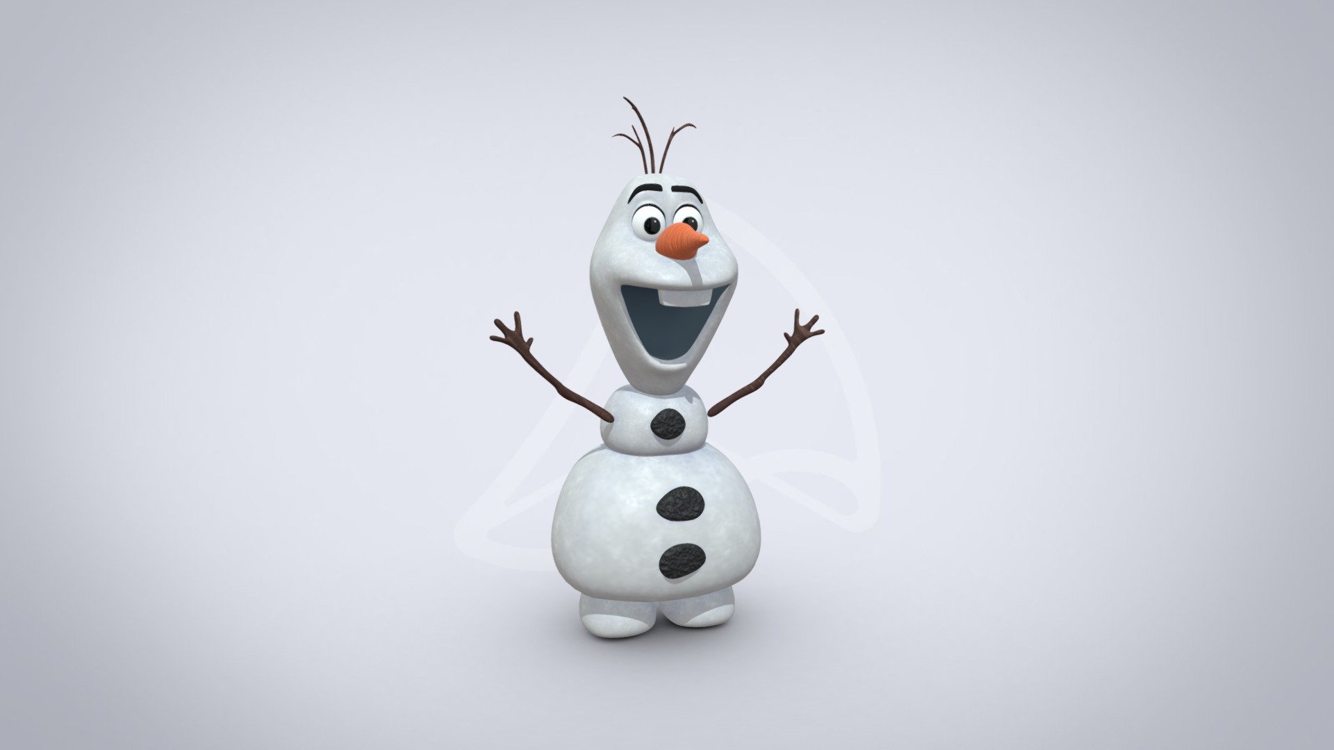 olaf_geo - 3D model by shu_digital [2690a76] - Sketchfab