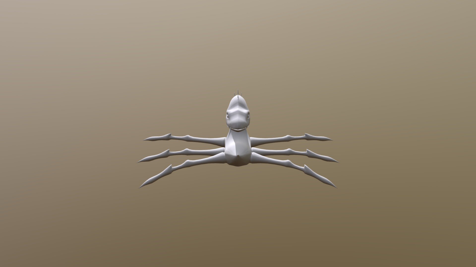 Crecent Creature - 3D model by sfederico6936 [26912b7] - Sketchfab