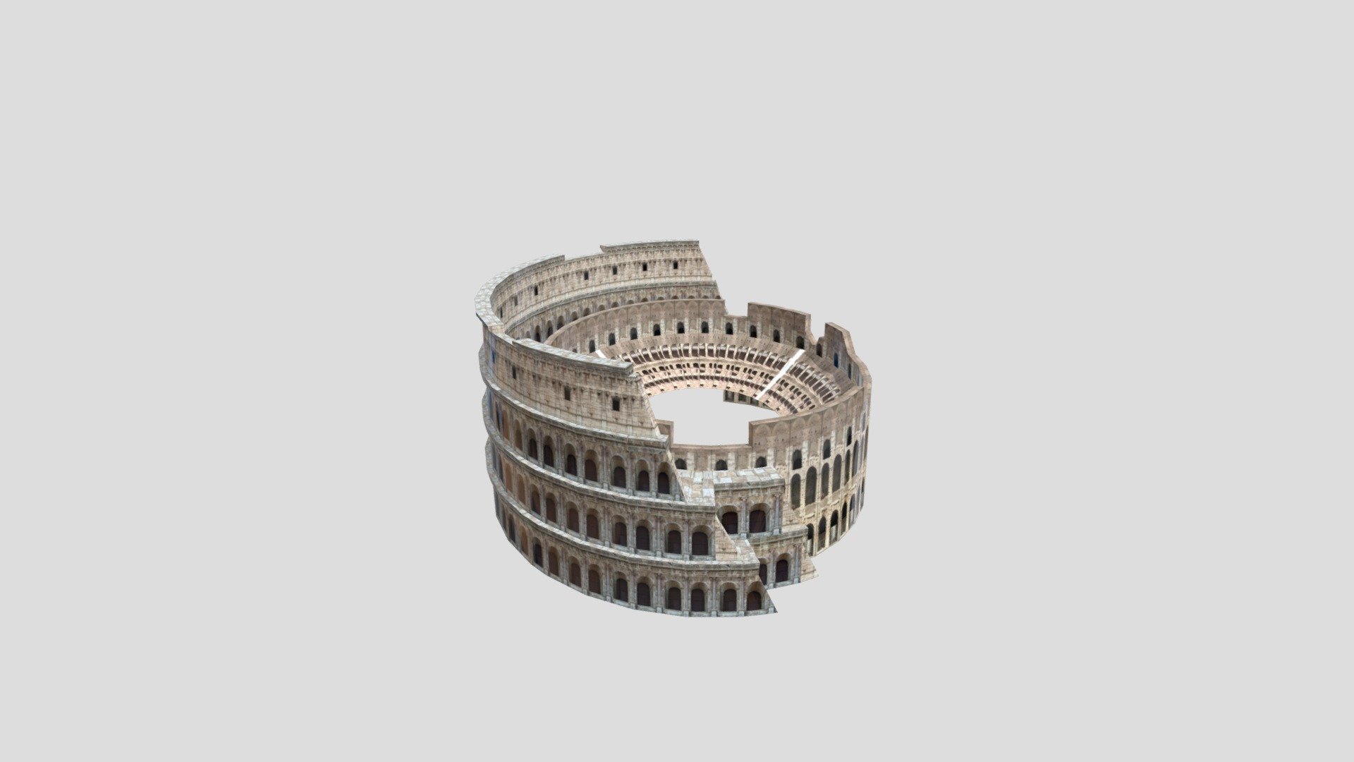 Colosseum Rome Italy - 3D model by siddhanttripathi4806 [2691a3c ...