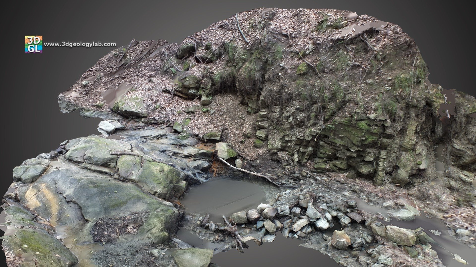Outcrop (Nmt10) - 3D model by 3D Geology Laboratory (@3DGeologyLab ...