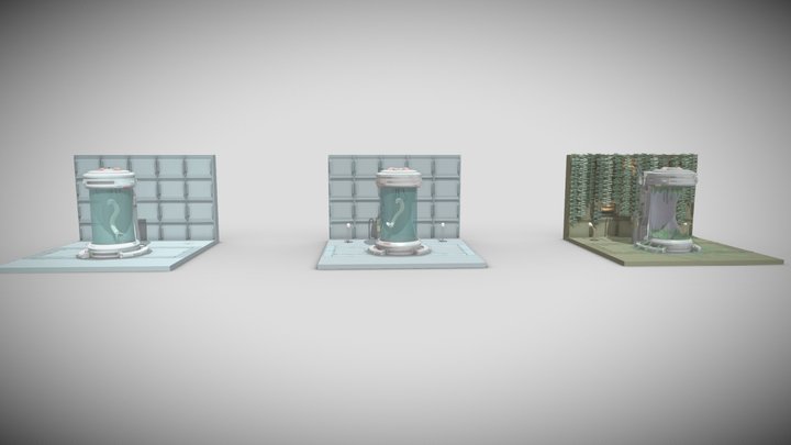 Capsule 3D models - Sketchfab