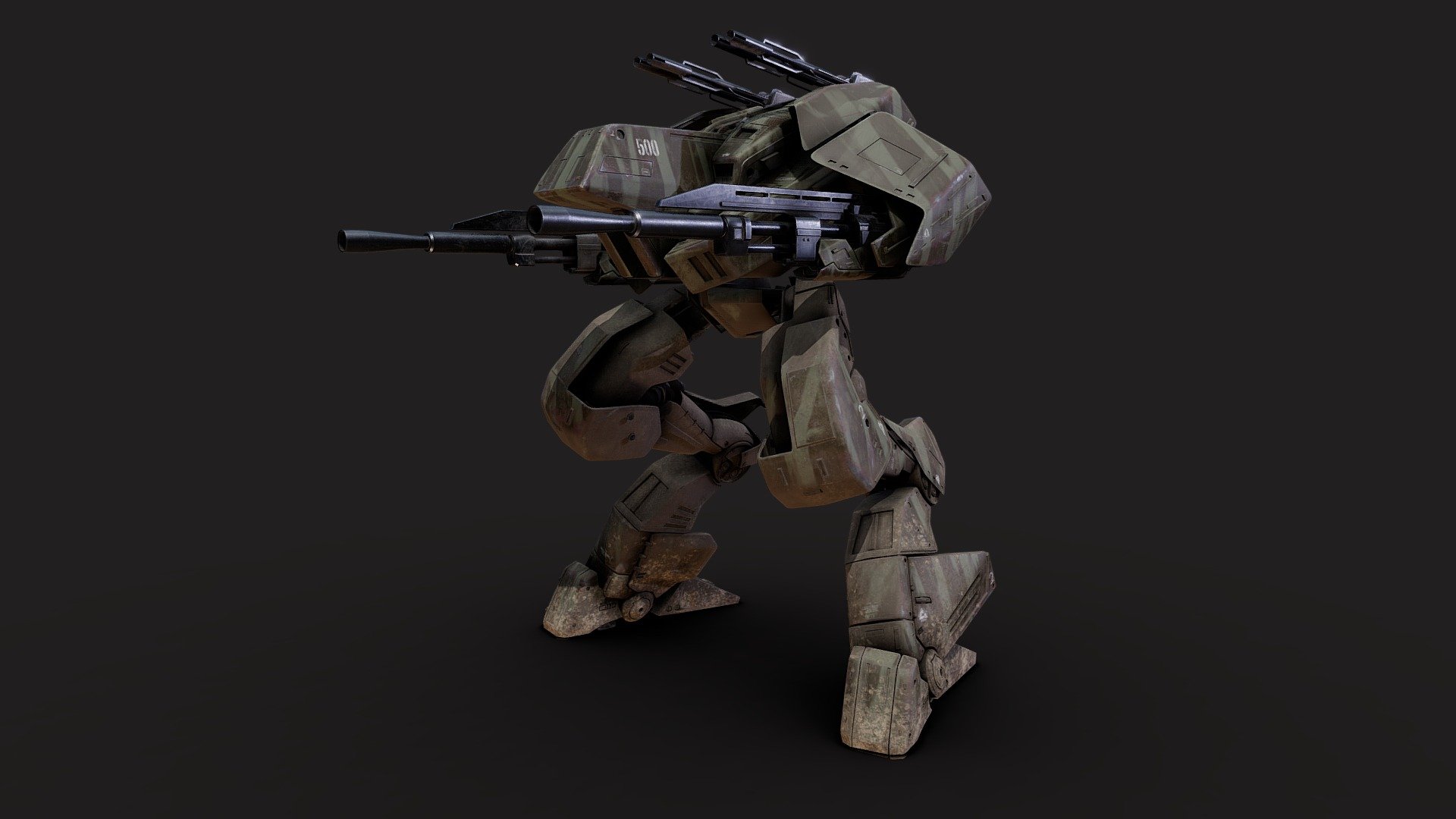 mech TL-22 - Download Free 3D model by Comrade1280 [2694c68] - Sketchfab