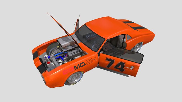 Dragster 3D models - Sketchfab