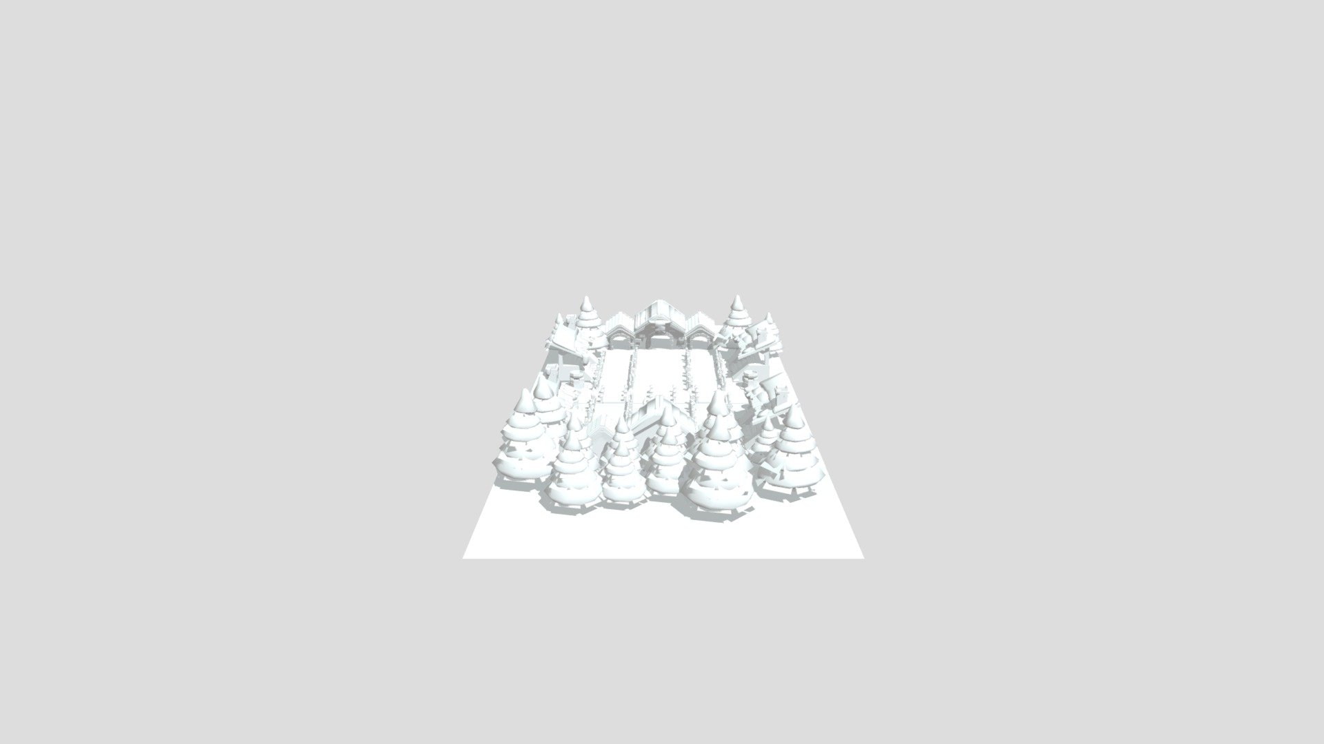 Snow Game Level - 3D model by priyansh.saxena52 [2696612] - Sketchfab